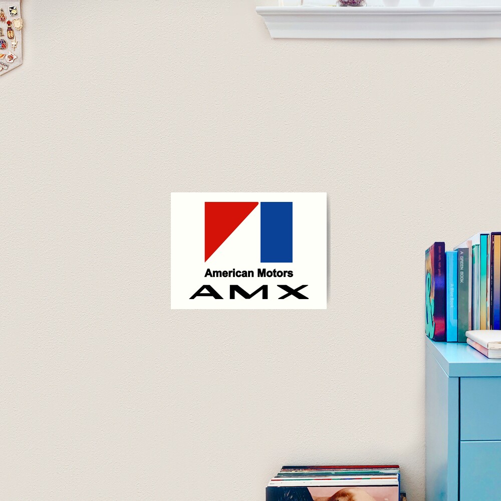 "American Motors AMX" Art Print for Sale by ItsMeRuva | Redbubble