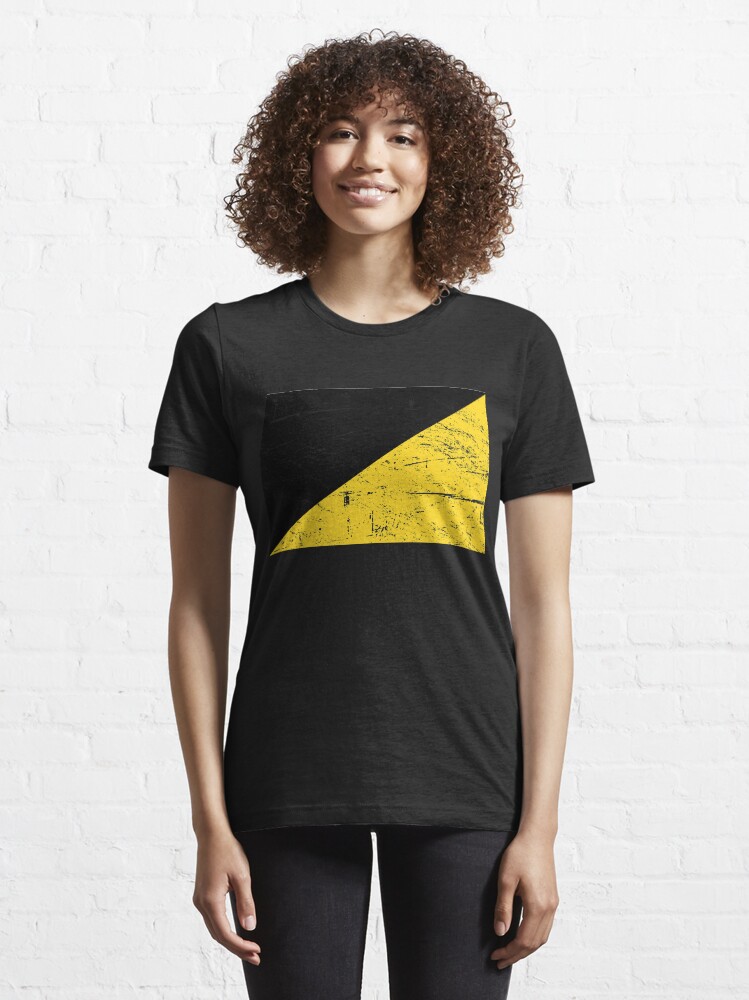 "Distressed AnCap Anarcho Capitalism Flag" T-shirt for Sale by ...