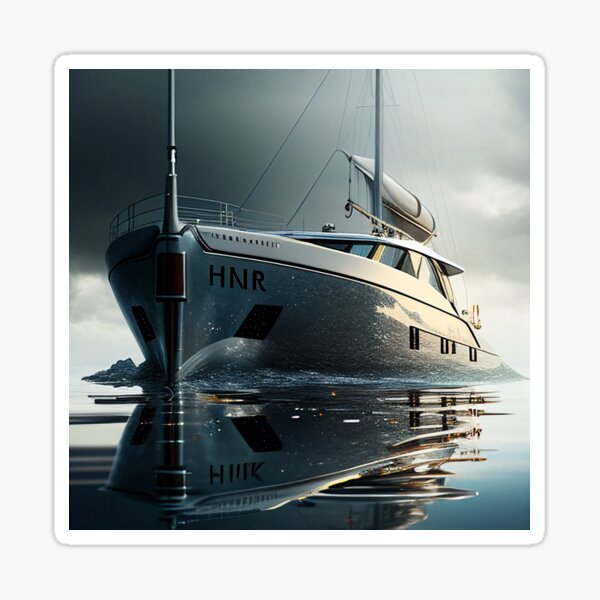 "Hunter Yachts " Sticker for Sale by LumenLab | Redbubble