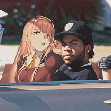 "Zero Two and Ice cruising" Poster for Sale by SgtAwesomeness | Redbubble