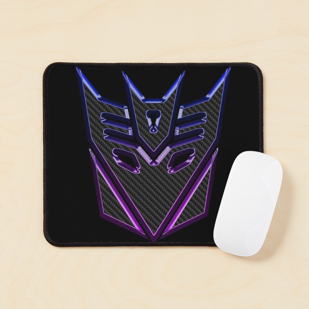 "Carbon Fiber Decepticon Logo" Sticker for Sale by DeezFunThingz ...