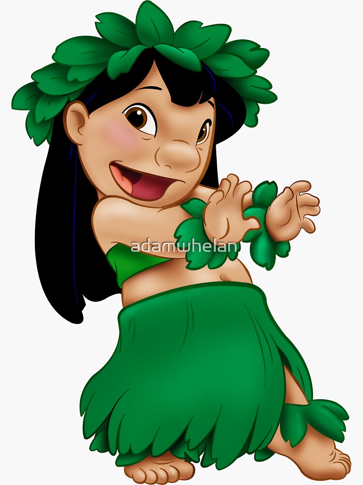 "Lilo" Sticker for Sale by adamwhelan | Redbubble