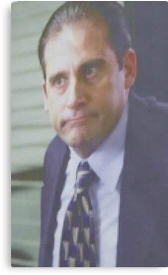 "Michael Scott Roast" Canvas Prints by brooklynk11 | Redbubble