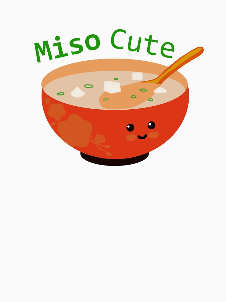 "Miso Cute" T-shirt by Soomz | Redbubble