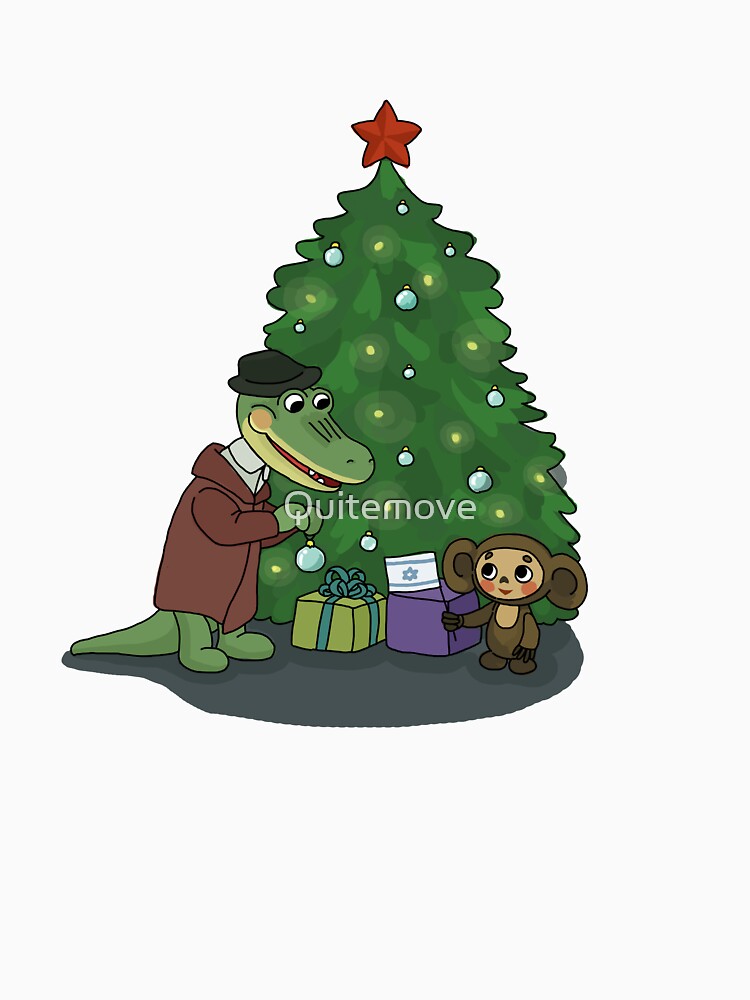 "Cheburashka" T-shirt for Sale by Quitemove | Redbubble | cheburashka t ...