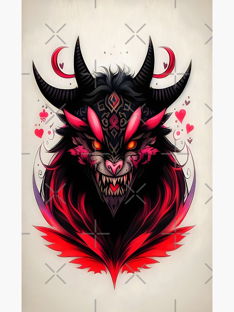 "Zarith, the Ravager" Sticker for Sale by Lietez-Art | Redbubble