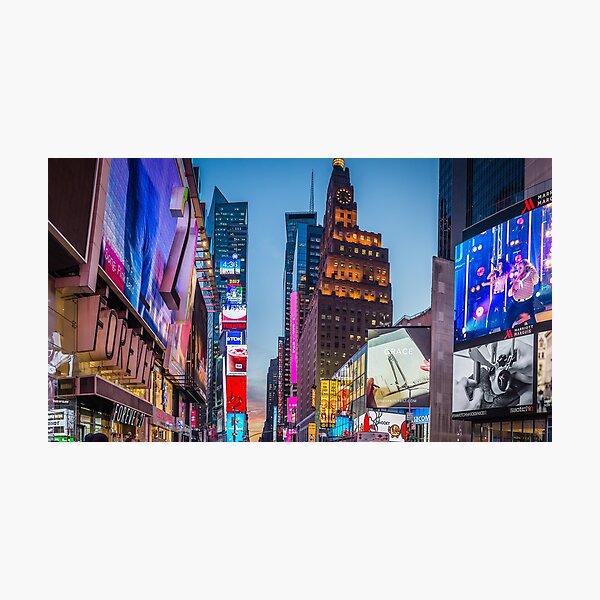"HDR Times Square, New York" Photographic Print for Sale by amcimages ...