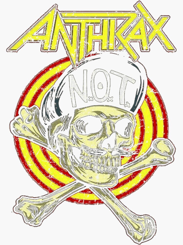 "anthrax not Restoration Of Sunshine" Sticker for Sale by ...