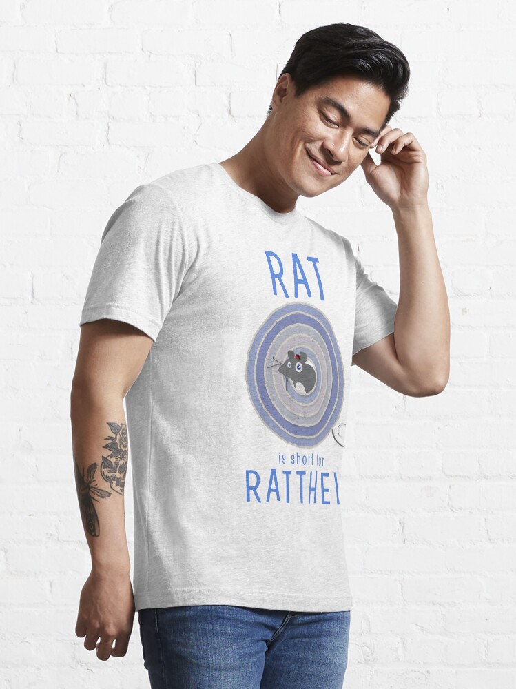 "Rat is short for Ratthew" T-shirt for Sale by Surplusweird | Redbubble ...