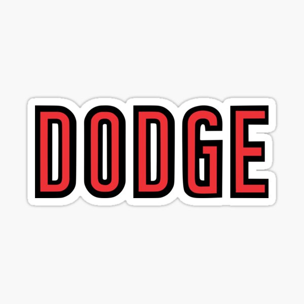 Dodge Vintage Stickers | Redbubble