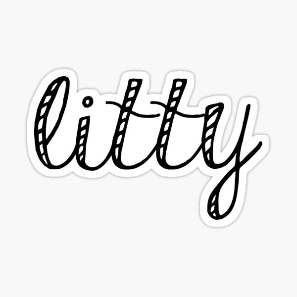 Litty Stickers | Redbubble