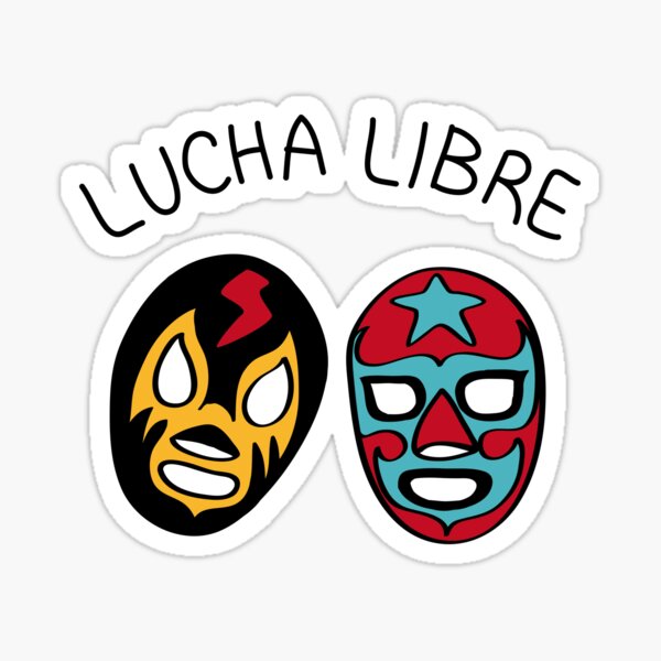 "LUCHA LIBRE#21" Sticker for Sale by rk58rk58 | Redbubble