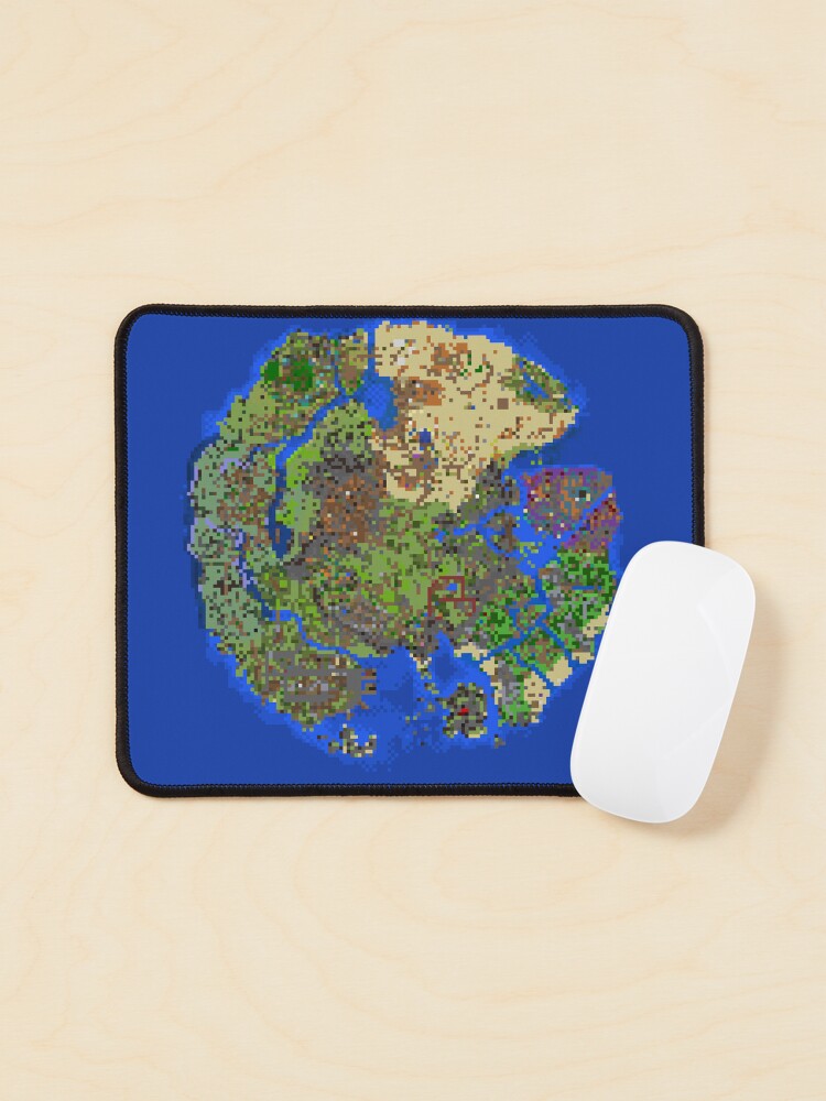 "Chronos Map" Mouse Pad for Sale by GalaxiteMC | Redbubble