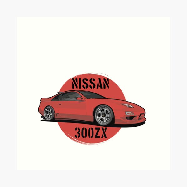 300zx Art Prints | Redbubble