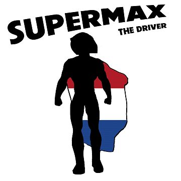 "Formula One, "Supermax" meme, max verstappen" Sticker for Sale by ...