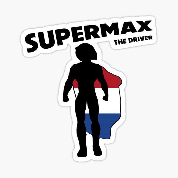 "Formula One, "Supermax" meme, max verstappen" Sticker for Sale by ...