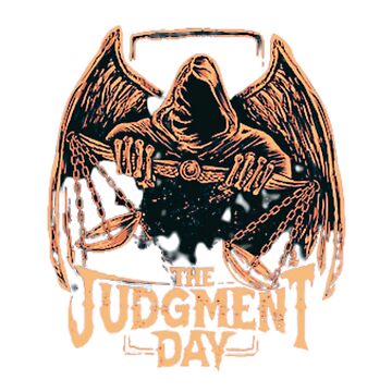 "the judgment day" Sticker for Sale by YOUB YOUB ⭐⭐⭐⭐⭐ | Redbubble