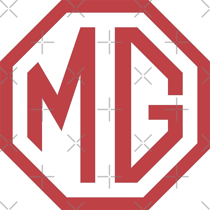 "MG logo red" by EdWellington | Redbubble