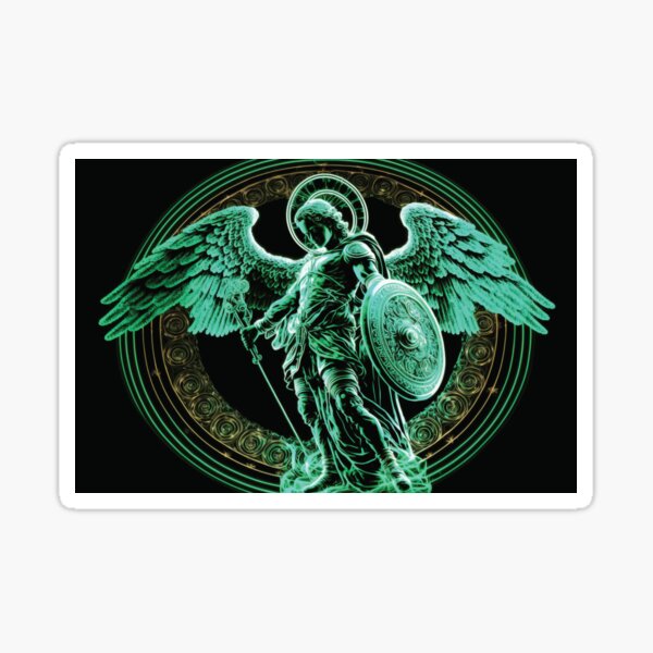 "Archangel Raphael" Sticker for Sale by Plumtree81 | Redbubble