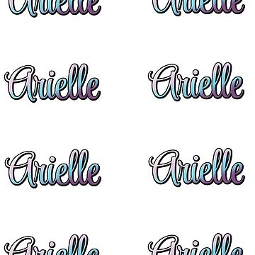 "Arielle Custom Label Pack" Sticker for Sale by AloraDawnEve | Redbubble