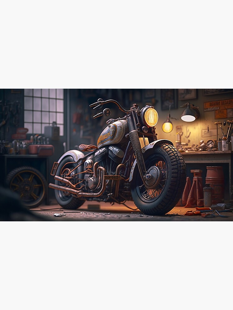 Harley Premium Matte Vertical Poster