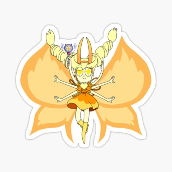 "Star Butterfly " Sticker for Sale by fugufish | Redbubble