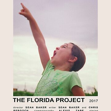 "The Florida Project Movie Poster" Poster for Sale by Martim Quary ...