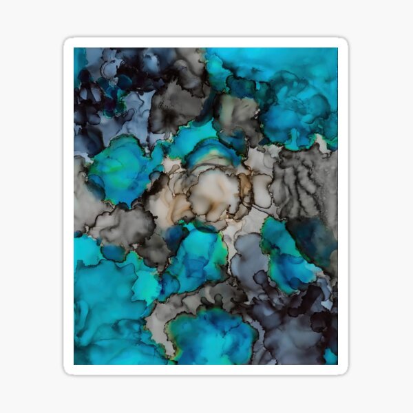 "Aqua Pools" Sticker for Sale by DreamsArePaper | Redbubble