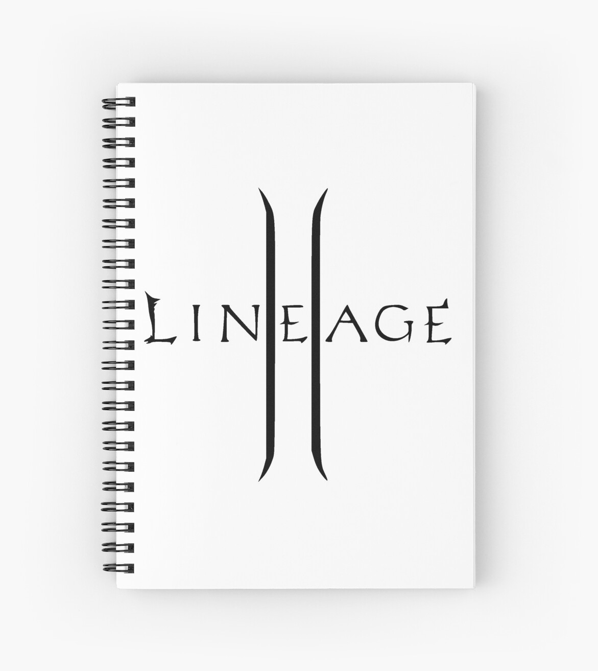 "Lineage 2 logo" Spiral Notebook by Evelyus | Redbubble