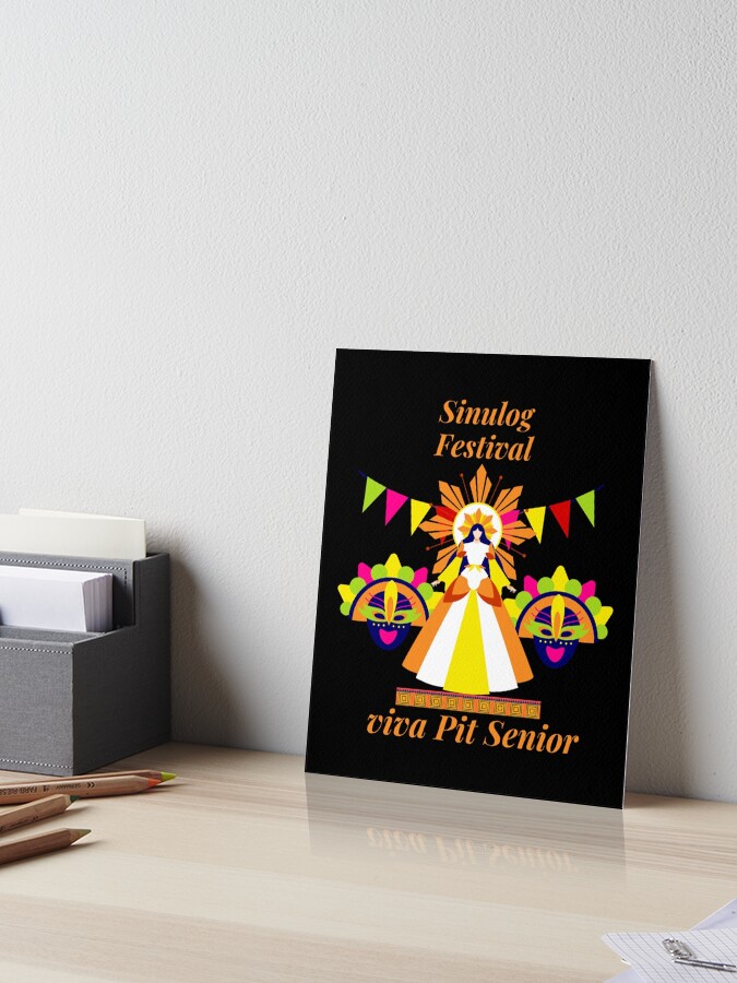 "Sinulog Festival Sinulog Cebu " Art Board Print for Sale by ...
