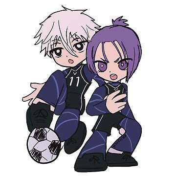 "blue lock nagi reo sticker" Sticker for Sale by rixennn | Redbubble