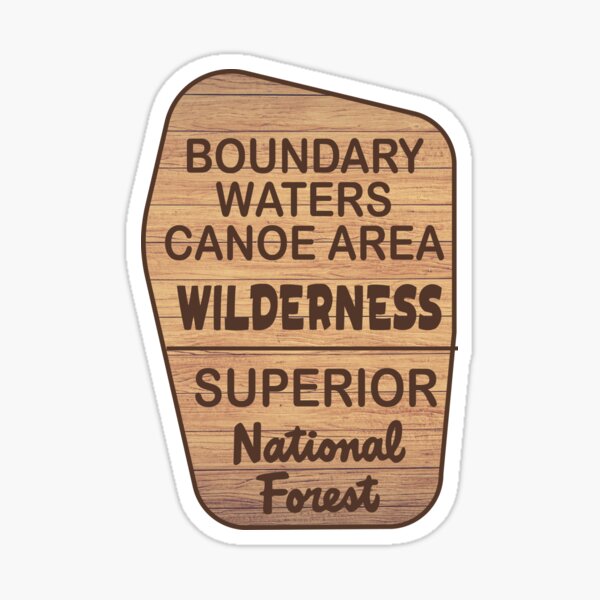 Boundary Waters Stickers | Redbubble