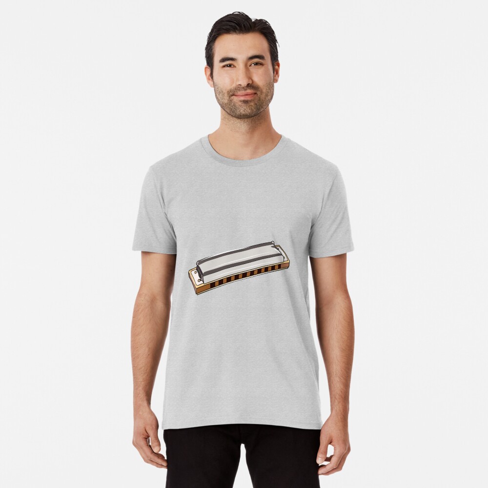 "Harmonica cartoon illustration" Sticker for Sale by Misscartoon ...