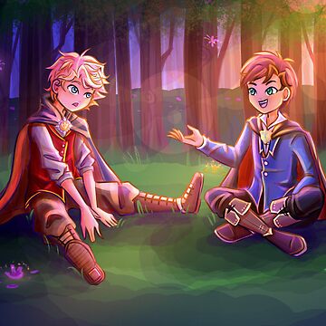 "Keefe Sencen and Fitz Vacker KOTLC" Sticker for Sale by VisibleEcho ...