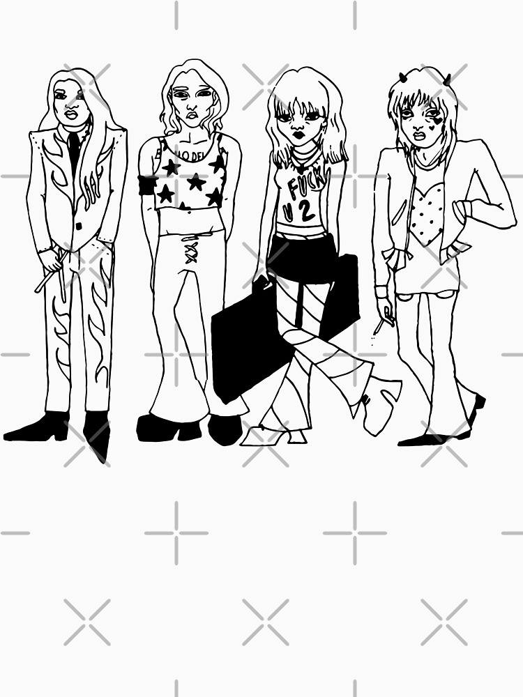 "Maneskin Doodles Sand - Maneskin Merch" Essential T-Shirt for Sale by ...