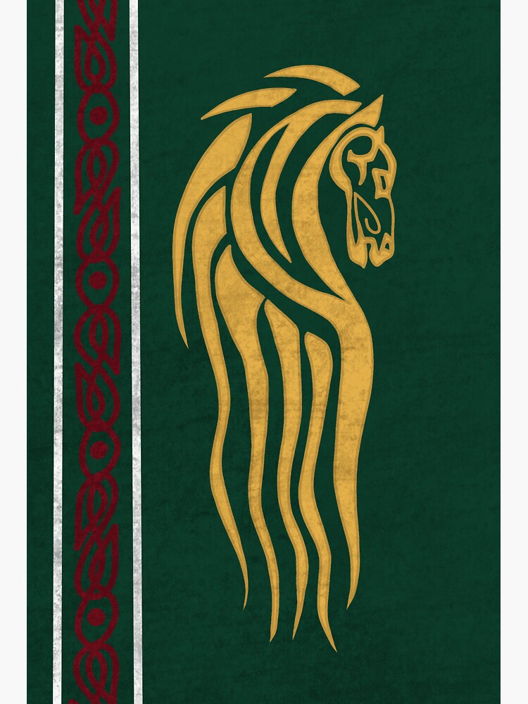 "Rohan" Sticker for Sale by Isdev | Redbubble