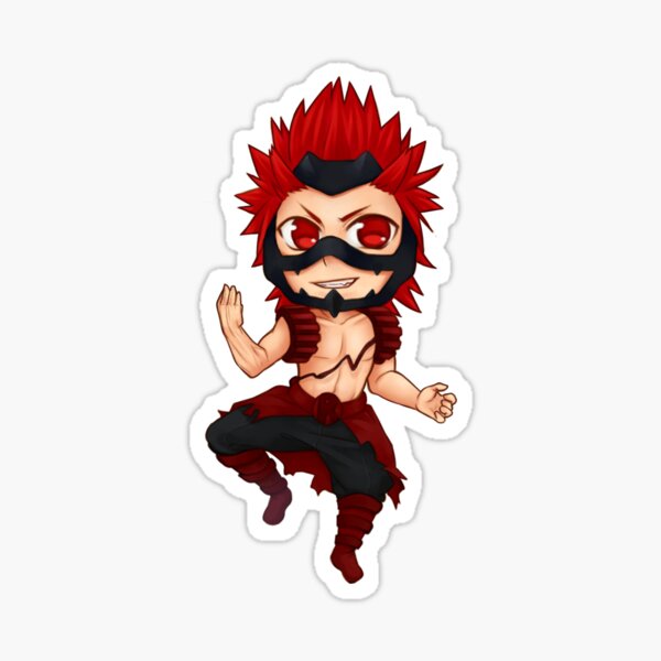 "Kirishima Eijirou (My Hero Academia)" Sticker for Sale by ...