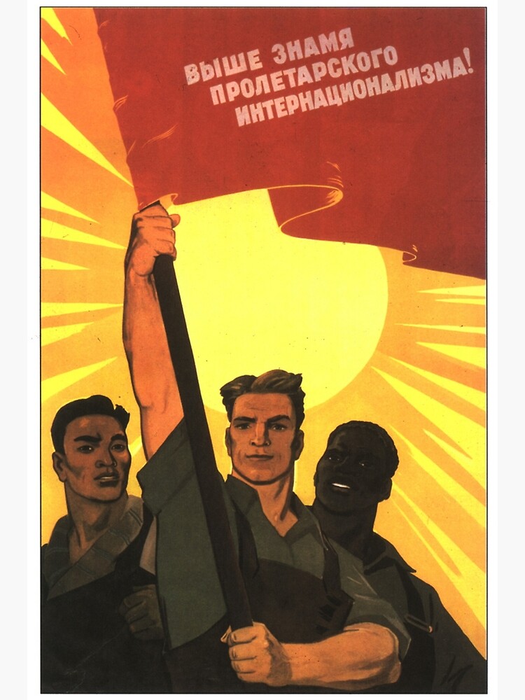 "USSR CCCP Cold War Soviet Union Propaganda Posters" Poster by jnniepce ...