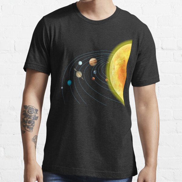 "Solar System Planets" T-shirt by Natalia-Art | Redbubble