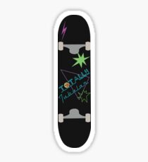 Old School 80s Skateboard: Stickers | Redbubble