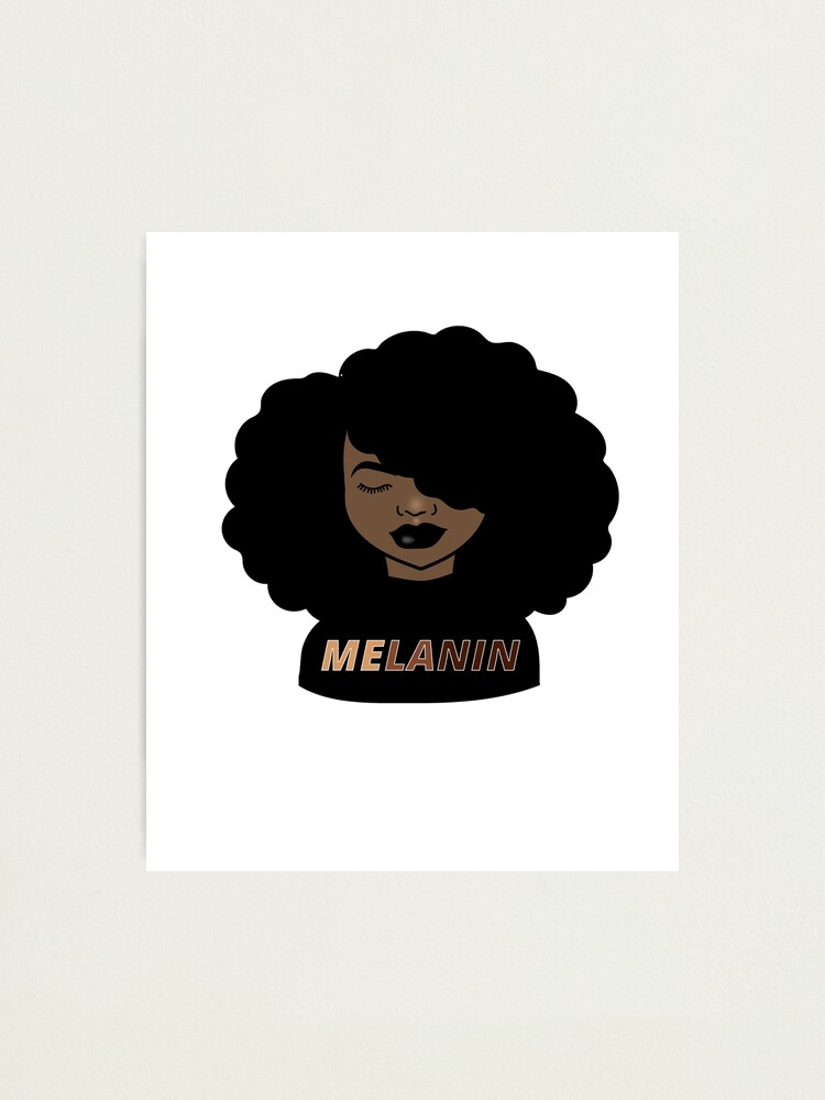Melanin Afro Woman Shades Drippin Melanin Poppin Black Girl Magic