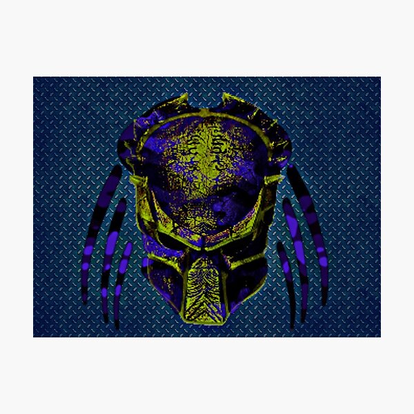 "Soldier Predator Blue Yellow" Photographic Print by Sermani | Redbubble