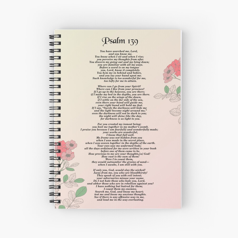 "Psalm 139, Bible Verse" Art Board Print for Sale by bchambers1 | Redbubble