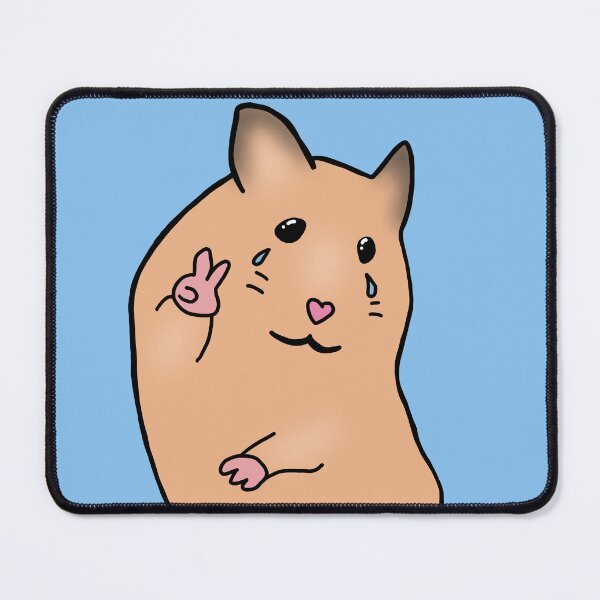 Peace Sign Hamster Meme Cartoon Digital Drawing R/redbubble, 59% OFF