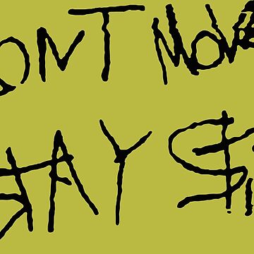 "Backrooms - Don't move stay still" Sticker by thecryptkeeper | Redbubble