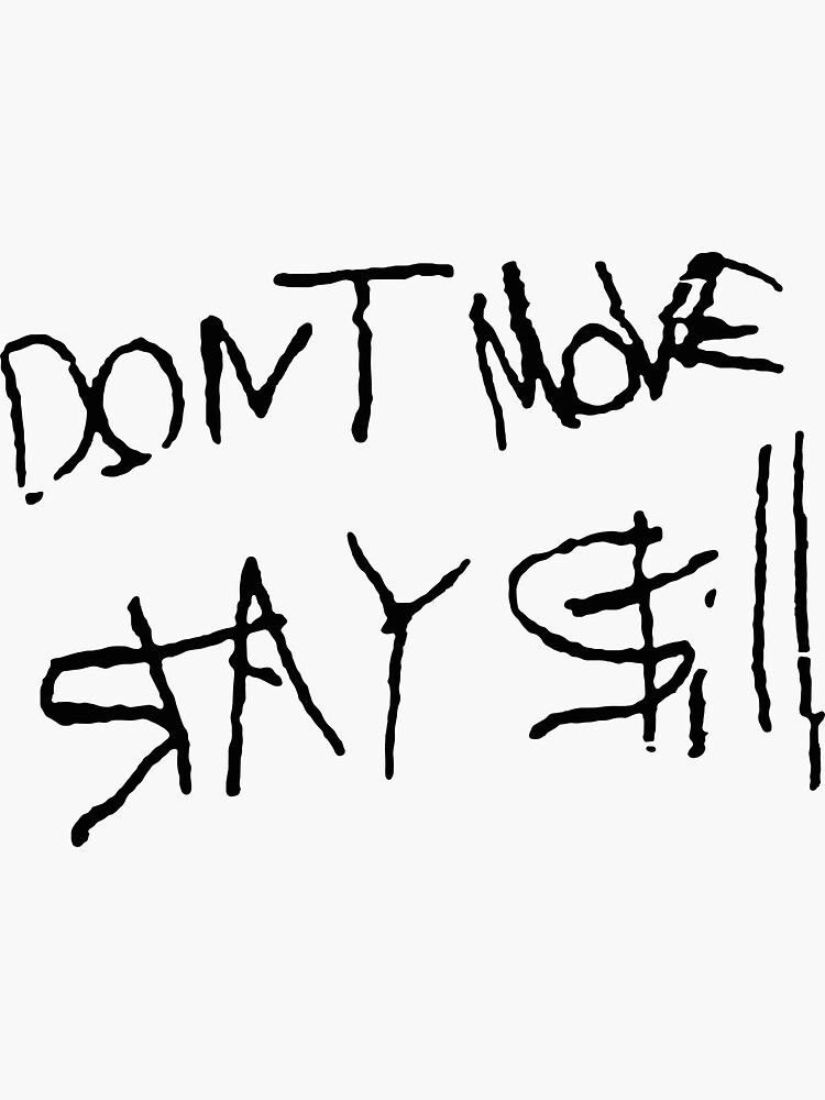 "Backrooms - Don't move stay still" Sticker by thecryptkeeper | Redbubble
