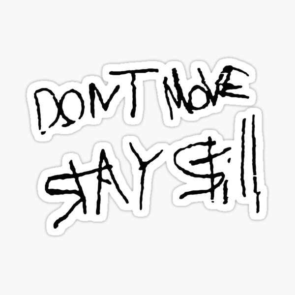 "Backrooms - Don't move stay still" Sticker by thecryptkeeper | Redbubble