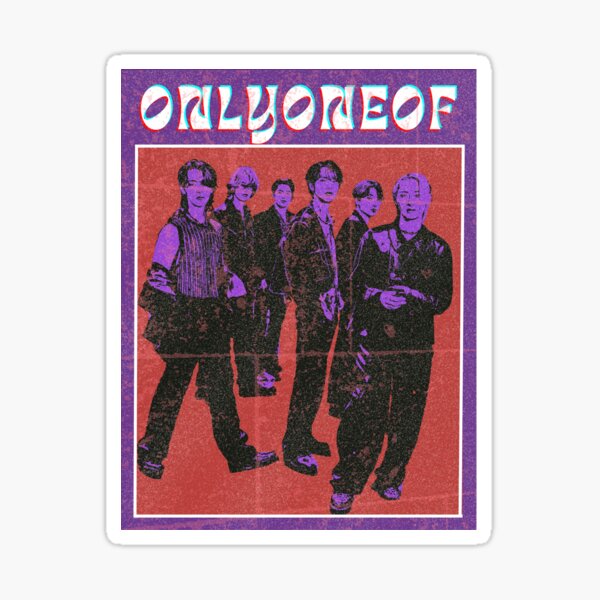 "Only one of kpop korean boyband" Sticker for Sale by RecStore | Redbubble