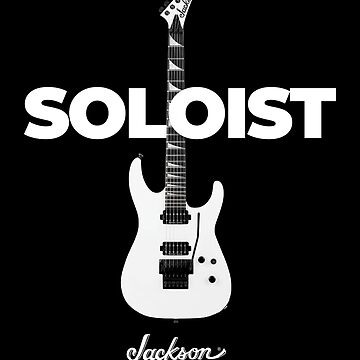 "Jackson SOLOIST Iconic" Sticker for Sale by soloAgent | Redbubble