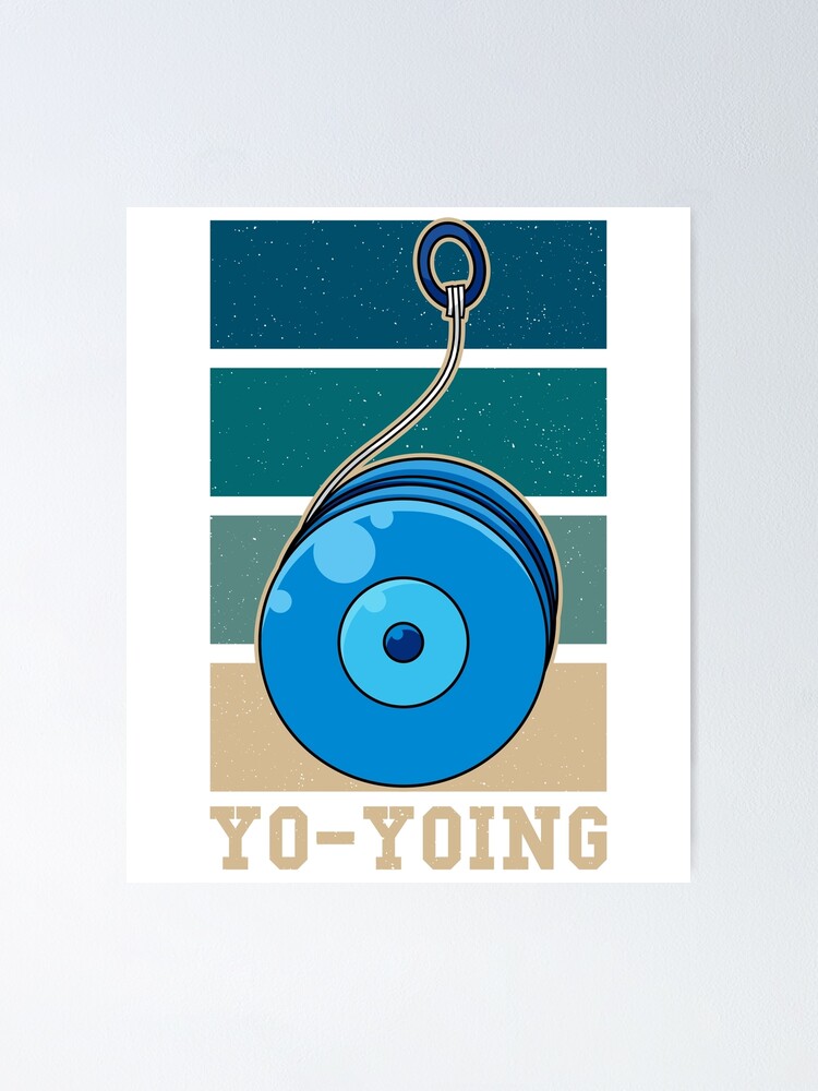 "Retro yoyo world, nostalgic art" Poster for Sale by Merchsigns | Redbubble